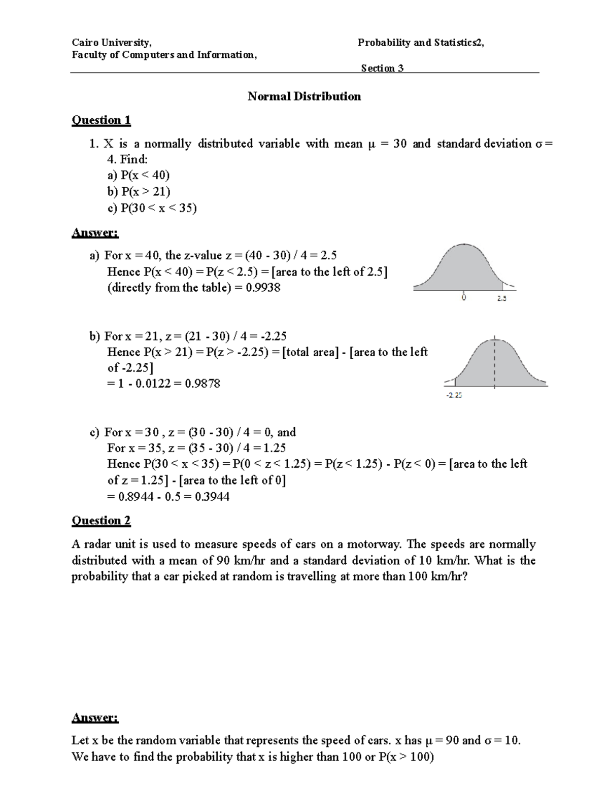 Section 4 fall 2021 - awfawf - Cairo University, Faculty of Computers ...