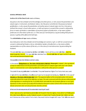 2021- Penal Code Amendments - A. PENAL CODE (AMENDMENT) ACT, 2021 ...