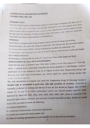 General overview on Circulars - Introduction A circular, a letter or a ...