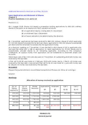 Ch06 topic 2 - Practice questions for chapter 6 - Solutions Manual t/a ...
