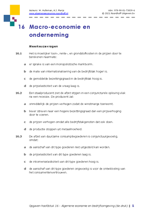 Hoofdstuk 2 - INK model - Operationeel management - Studocu