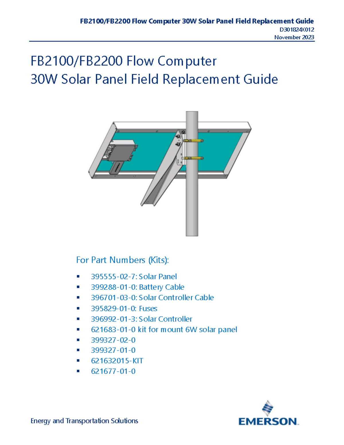 Fb2100-fb2200-flow-computer-30w-solar-panel-field-replacement-guide-en ...