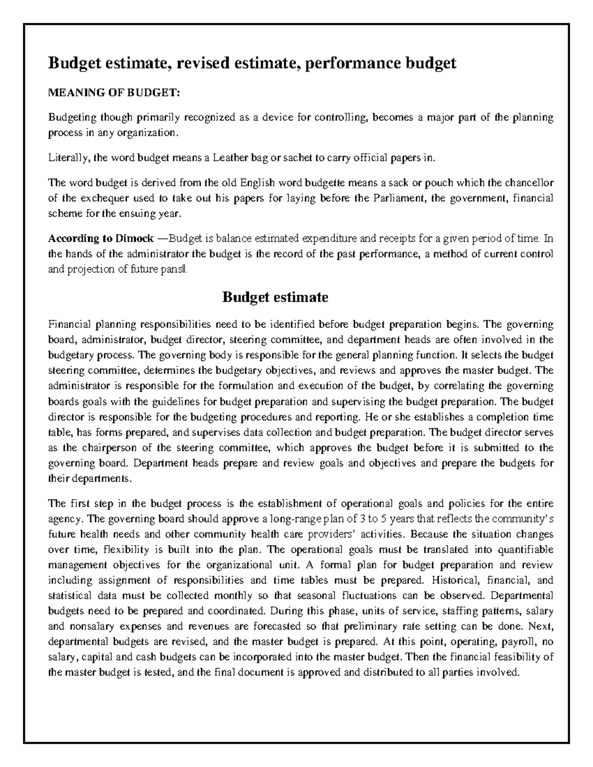 Budget-estimate-revised-estimate-performance-budget compress - Budget ...