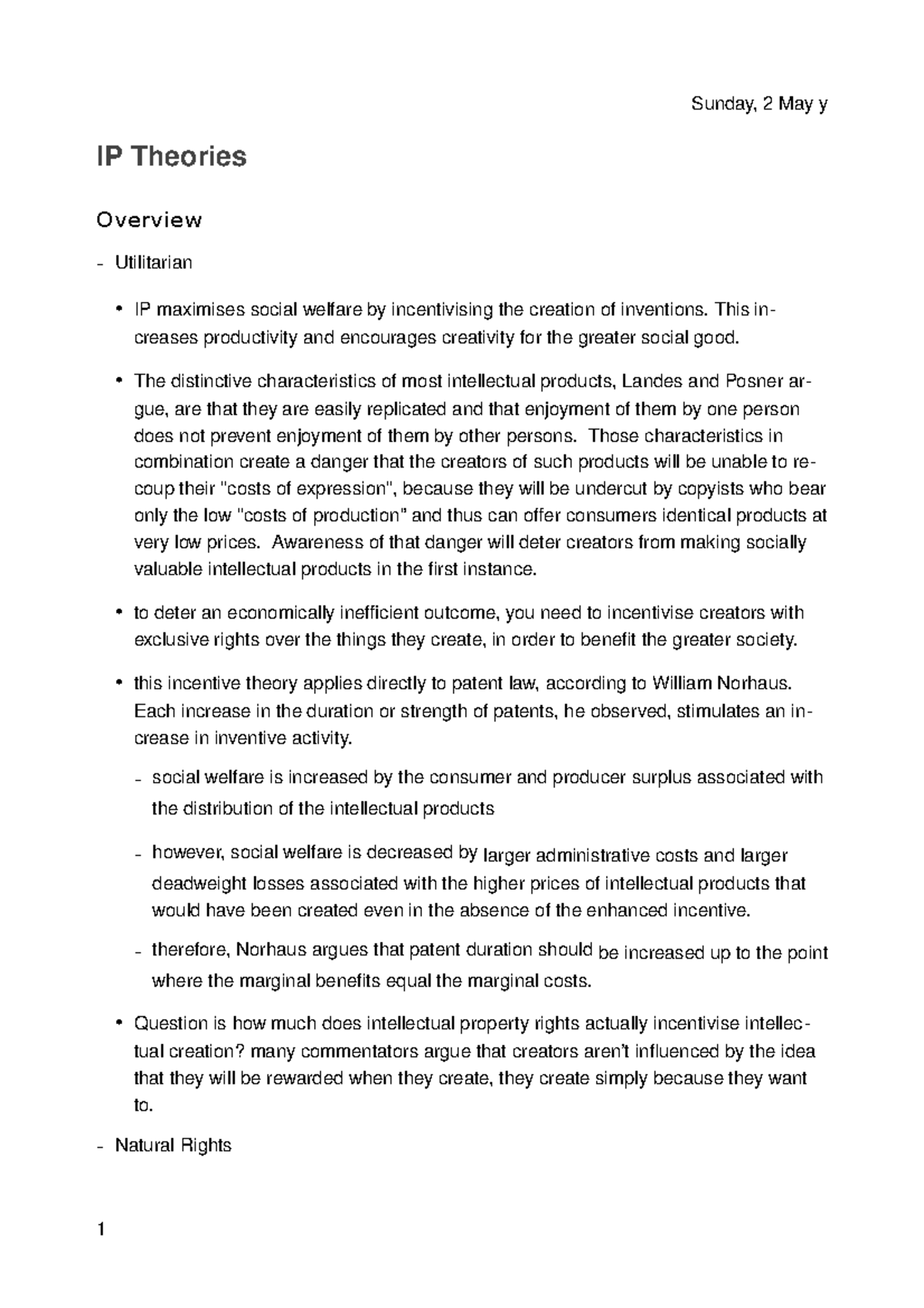IP Theories - This increases productivity and encourages creativity for ...