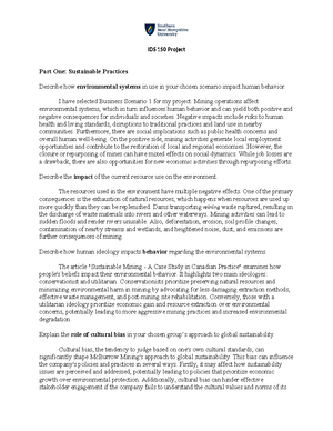 PHL 218 Module Four Short Paper - Indigenous communities have been ...