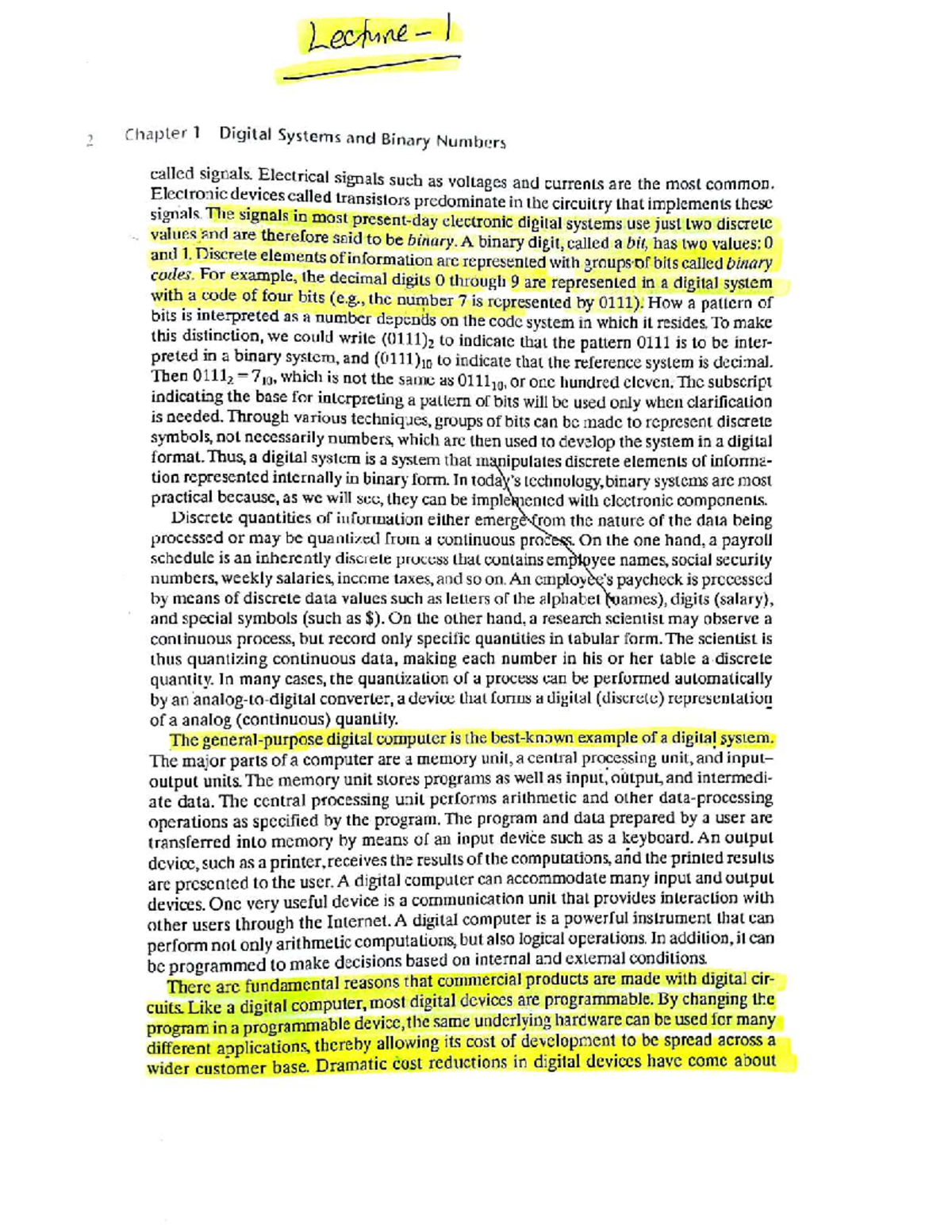 Ion compressed - good - Lectune 2 Chapter 1 Digital Systems and Binary ...