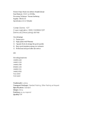 Delphi Lucas CAV Fuel Injection Pump Rotor Head 7180-645L - Product ...