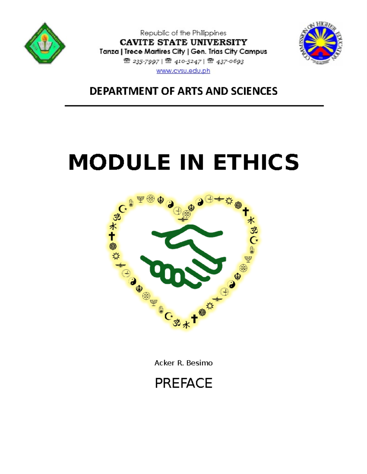 1 gned 02Module in Ethics Intro Lesson 123 - DEPARTMENT OF ARTS AND ...