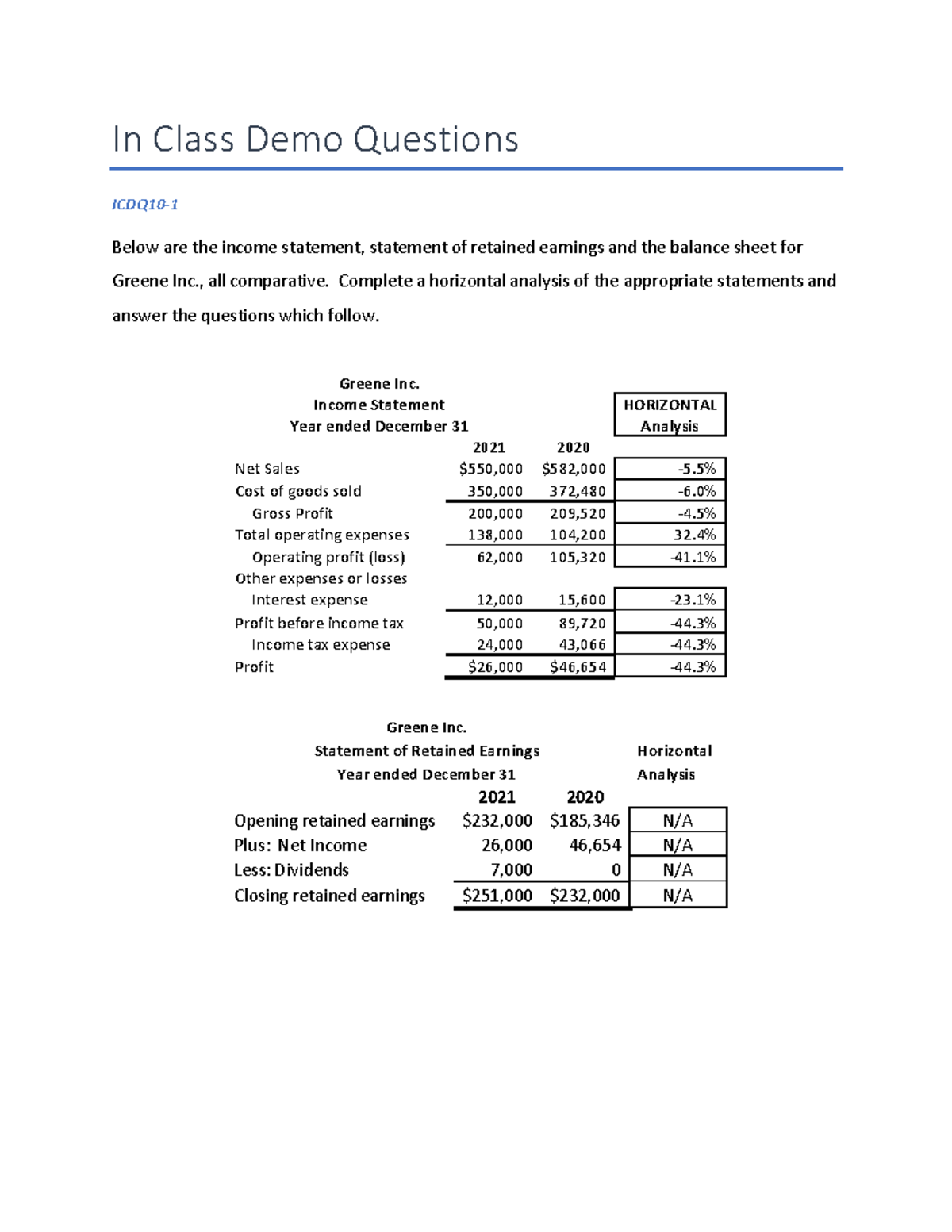 Chapter 10 - In Class Demo Questions - W2023 - In Class Demo Questions ...