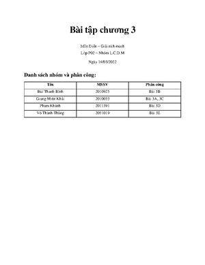 HW-Ch02 - SỰ KHÁC NHAU GIỮA NHÀ NƯỚC XHCN VÀ NHÀ NƯỚC CỦA CÁC CHẾ ĐỘ XÃ HỘI KHÁC - H ướng dẫẫn ...
