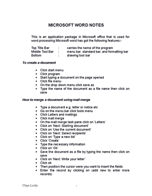 Computer Studies Pamphlet - Examination Questions This booklet covers ...