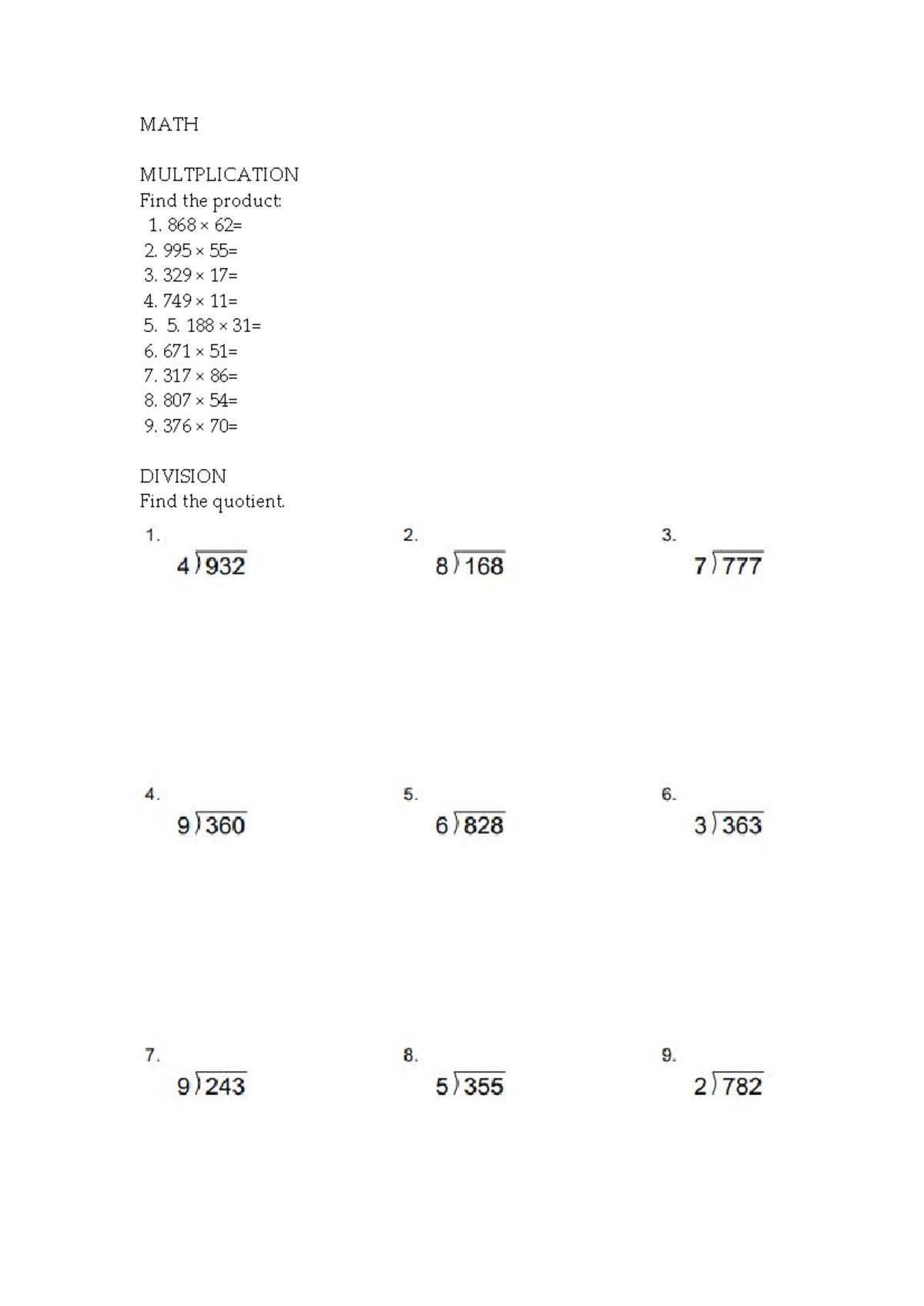 Reviewer- Grade 3 - Komunikasyon sa Wikang Filipino - MATH ...