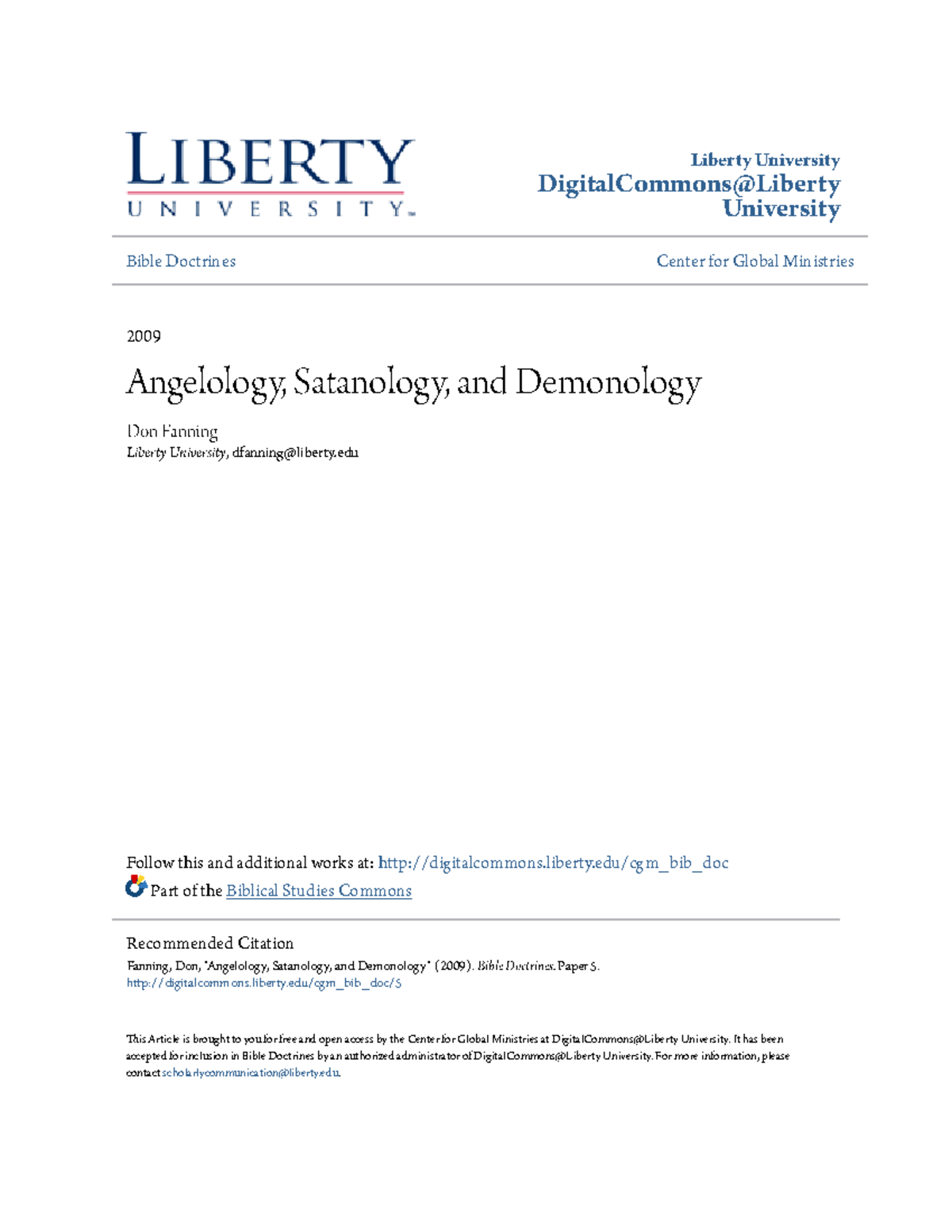 Angelology, Satanology, and Demonology (Don Fanning) (Z-Library ...