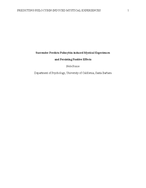 Lab 6 Assignments - Lab 6 Assignments Ø Rationale to Hypotheses Ø Draft Study Design Rationale ...