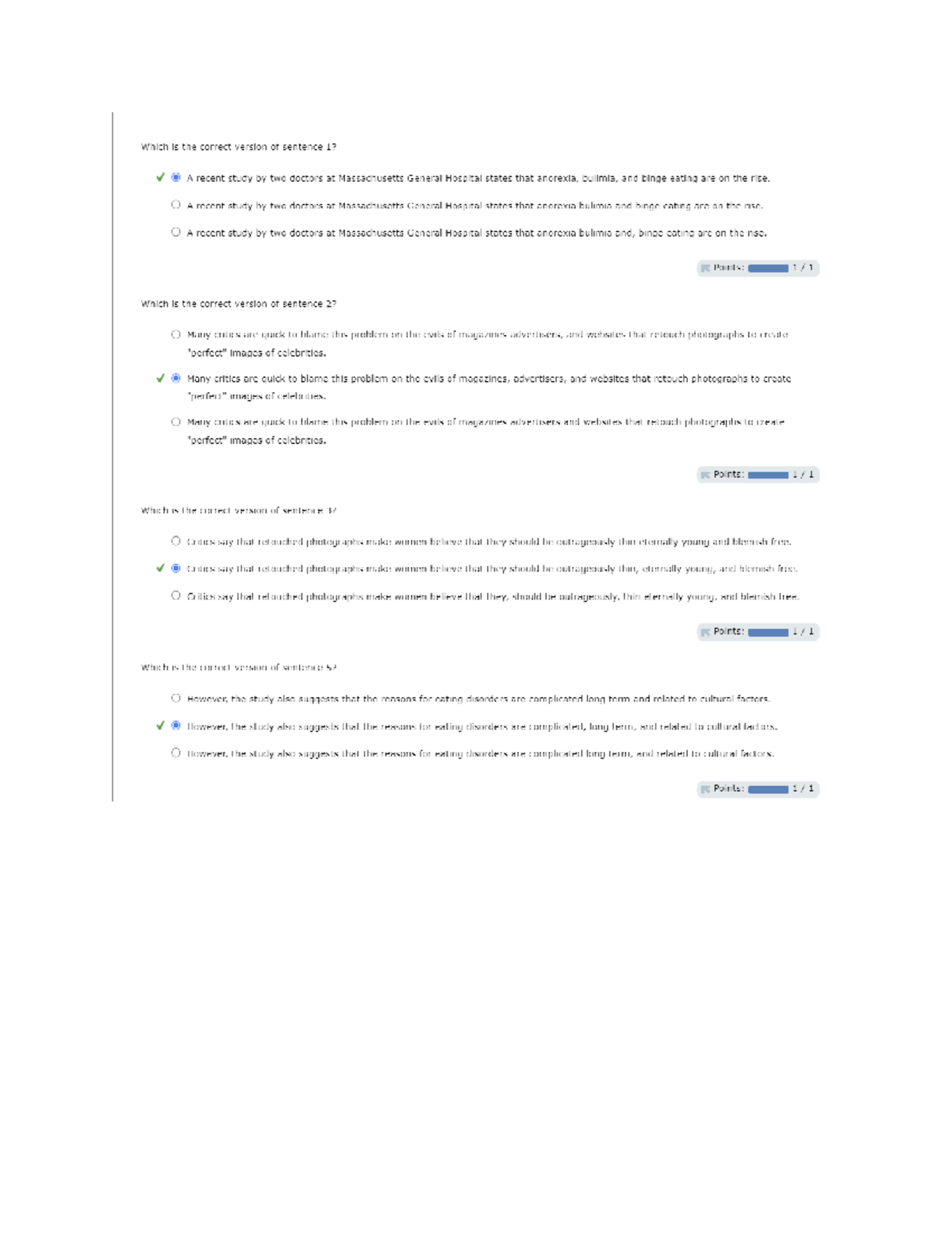 Comm 161 - Assignment 9-Assignment 09 punctuations - COMM161 - Studocu