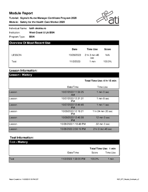 Senna - ####### ACTIVE LEARNING TEMPLATES THERAPEUTIC PROCEDURE A ...