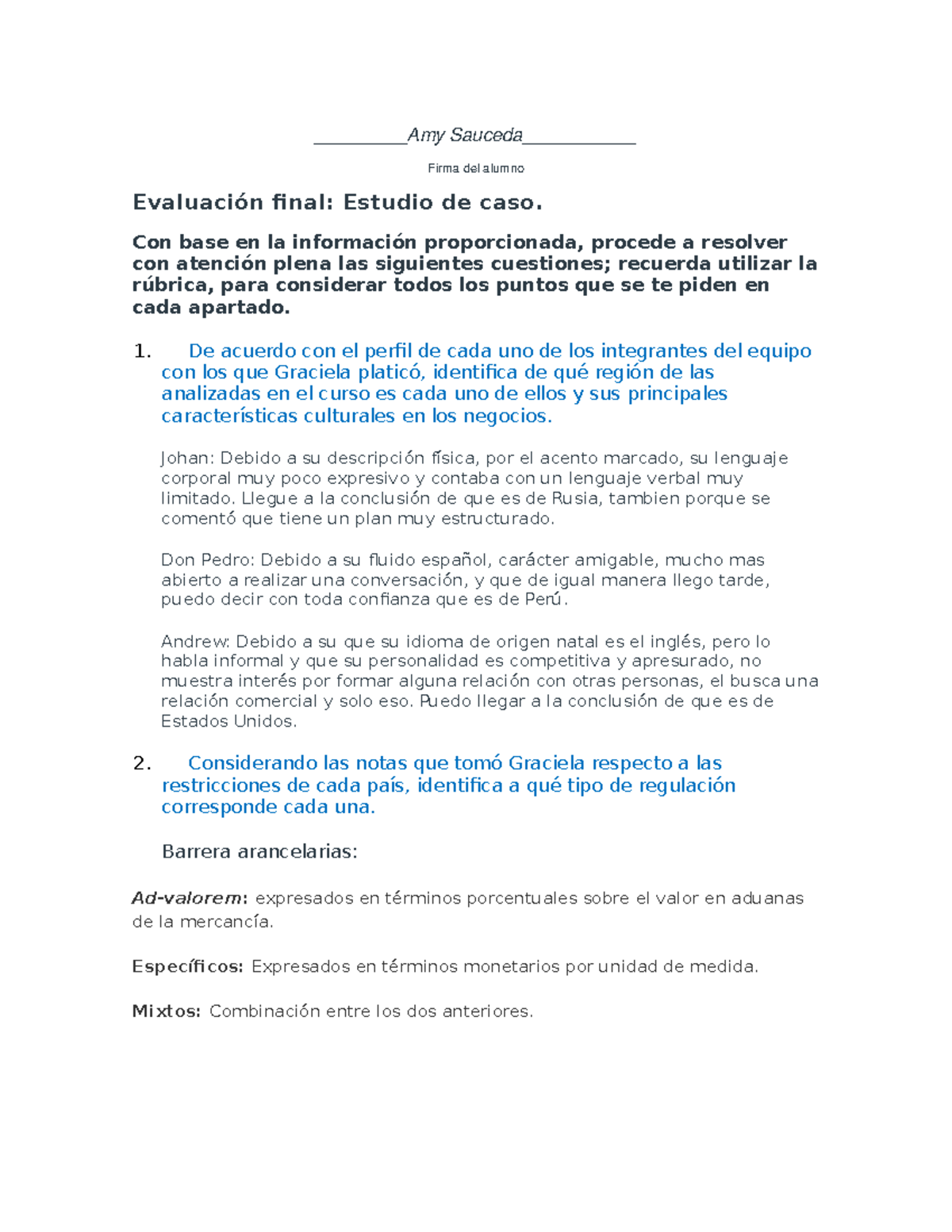 Contextos Evalucacion Final - _________ Amy Sauceda___________ Firma ...