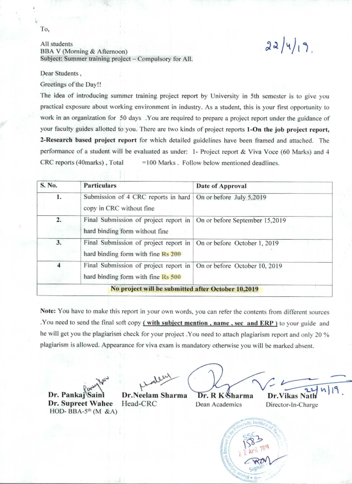 BBA V Project - BBA Course - SPPU - Studocu