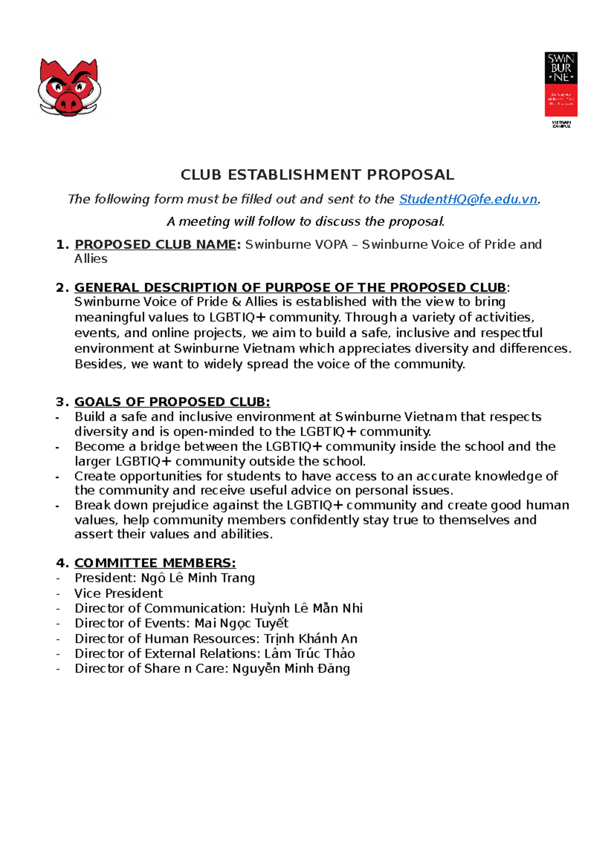 Swinburne CLUB Proposal - Frontiers in Digital Marketing - Studocu