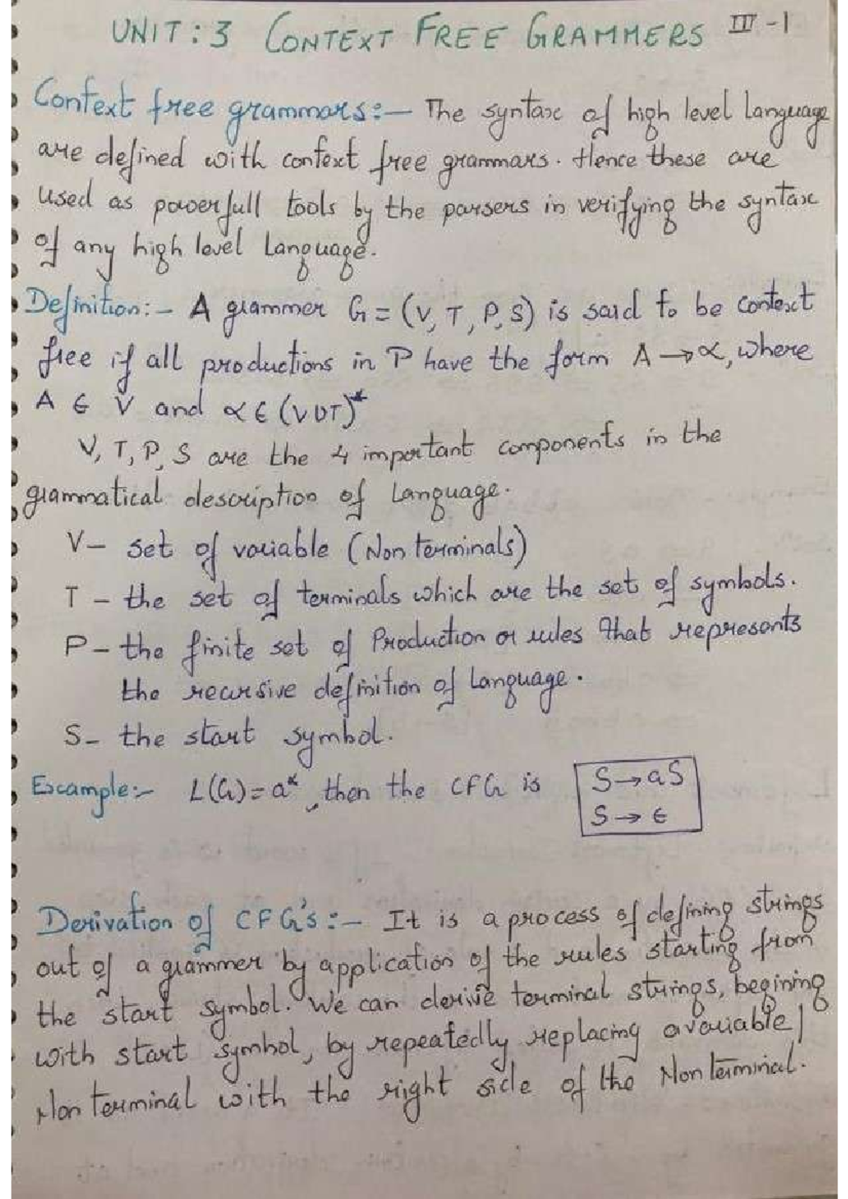FLAT Unit-3 - This contains the topics of FLAT Unit-3. - Computer ...
