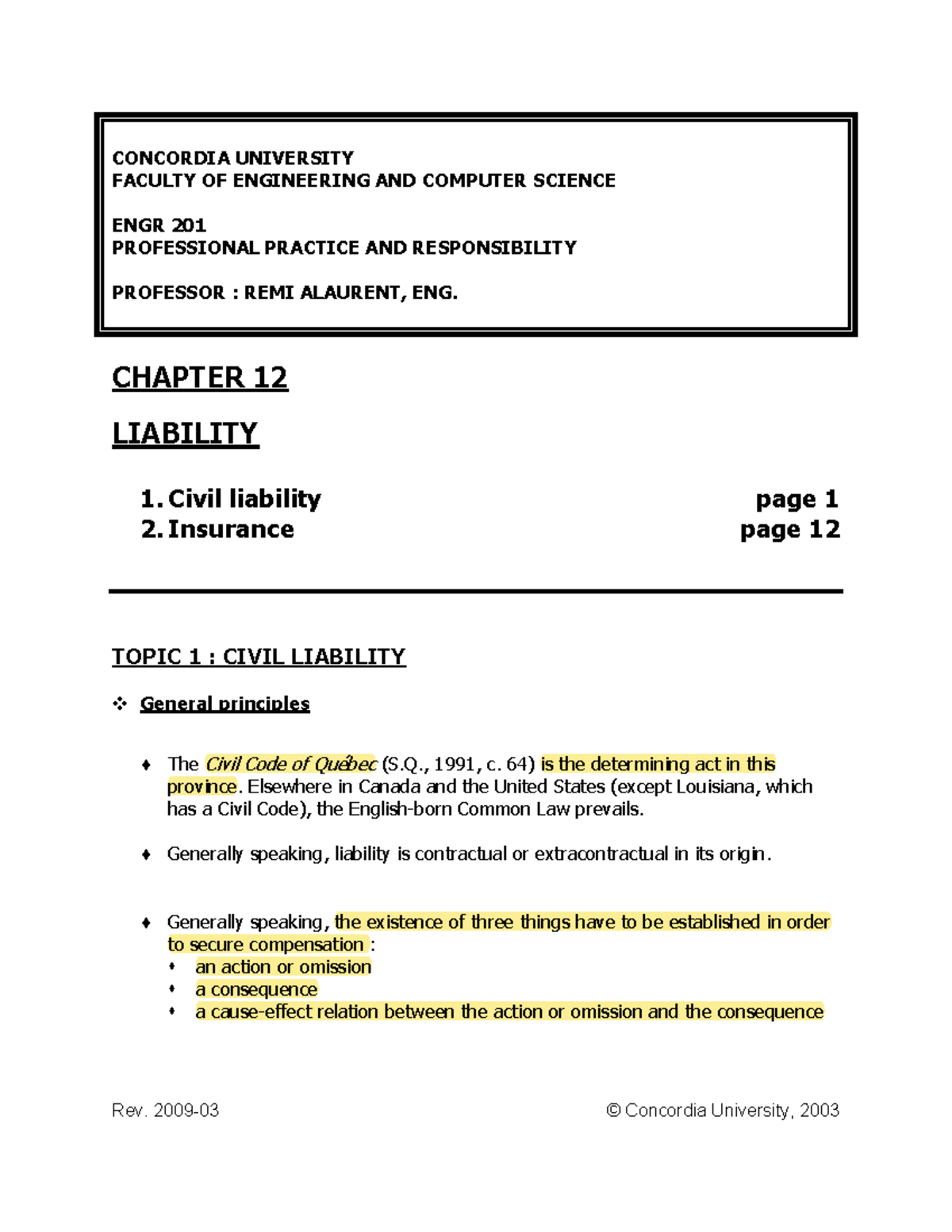 Chapter 12 - .Lecture notes from when i took this class - CONCORDIA ...