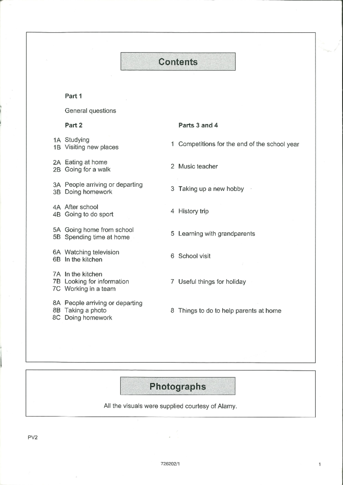 PET Speaking test - ci fn ẹic jenj - Toán đại cương - Studocu