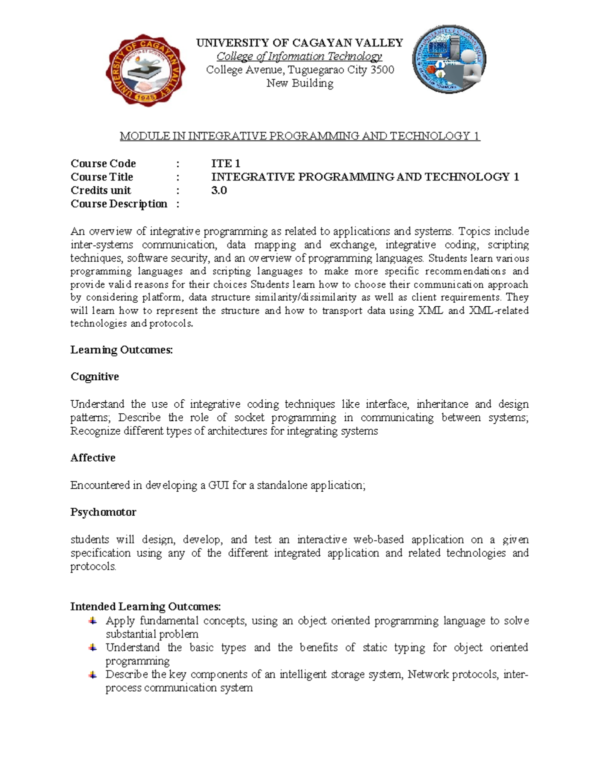 Module 07 Data Mapping and Exchange Part 2 - College of Information ...