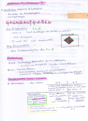 Multiplikation und Division 2 und 1mal1 - Didaktik der Arithmetik - Studocu