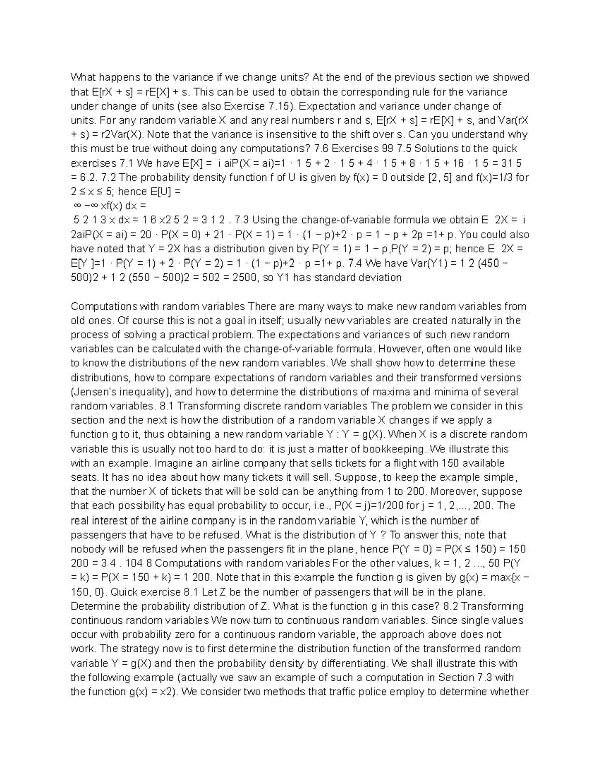 Stat5 - Prob and Stats - What happens to the variance if we change ...
