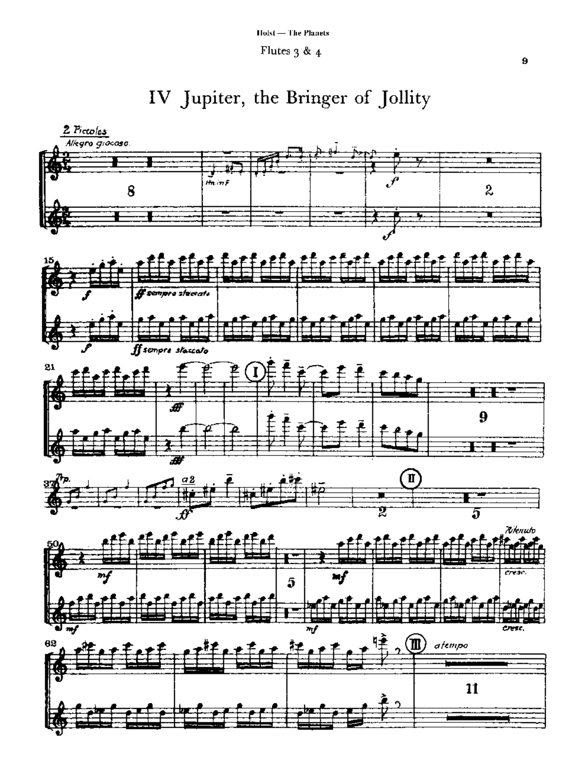Imslp 53290 PMLP33488 Holst Planets - MUSC15 - Studocu