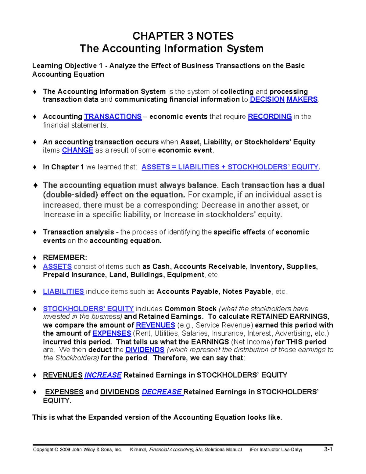 Acct 200 Chapter 3 Notes S21 Instructor 8e4d49343040 ...