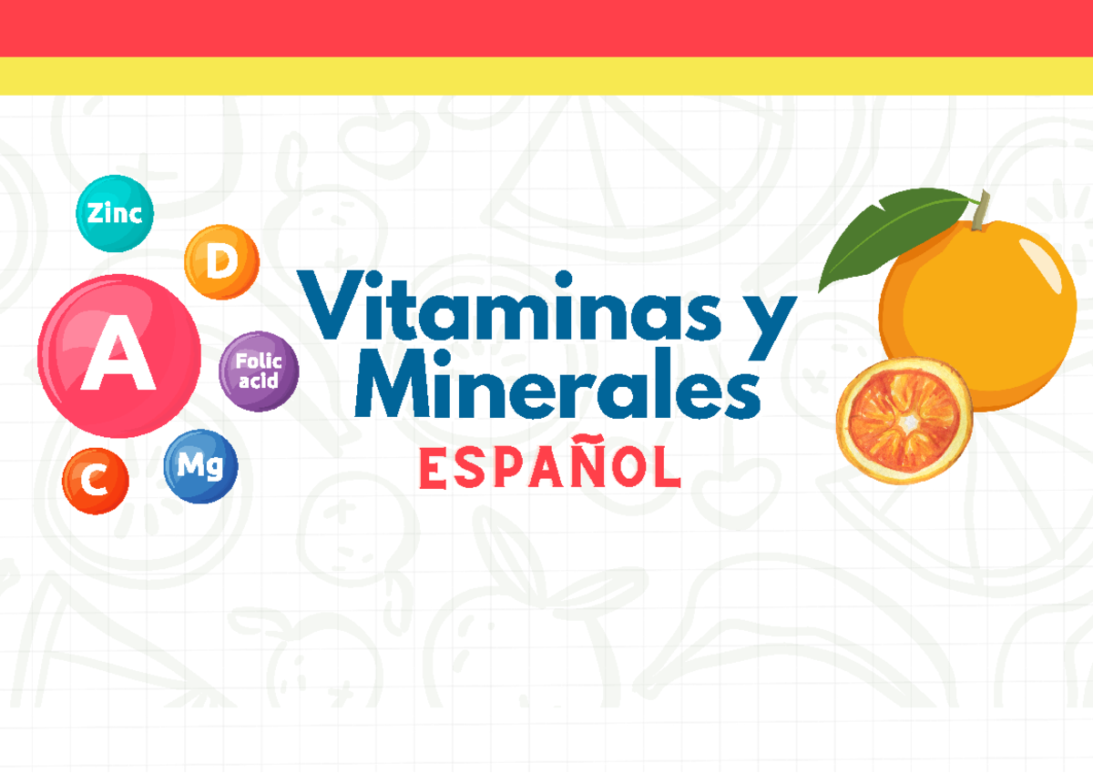 Vitaminas+y+Minerales+%28Espa%F1ol%29 - Vitaminas yVitaminas y ...