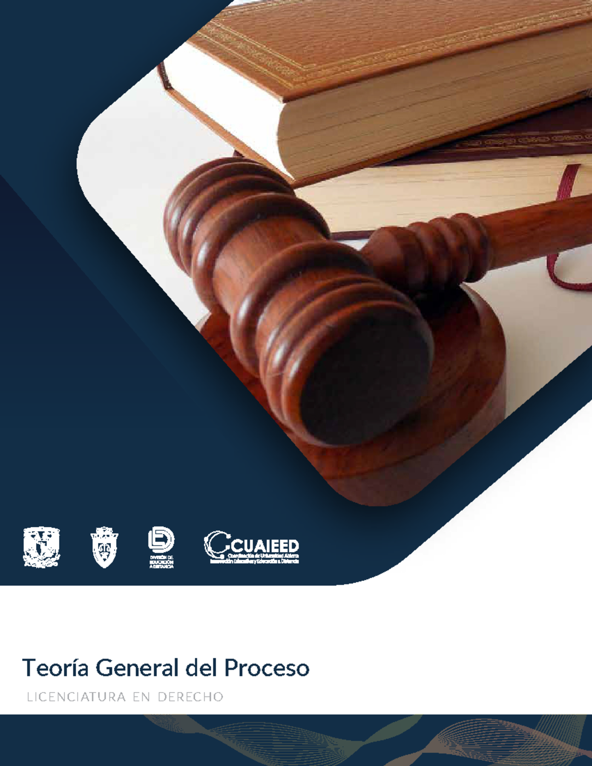 Ciencia procesal - TeorÌa General del Proceso LI CENCI ATURA EN DER ECHO Ciencia del derecho ...