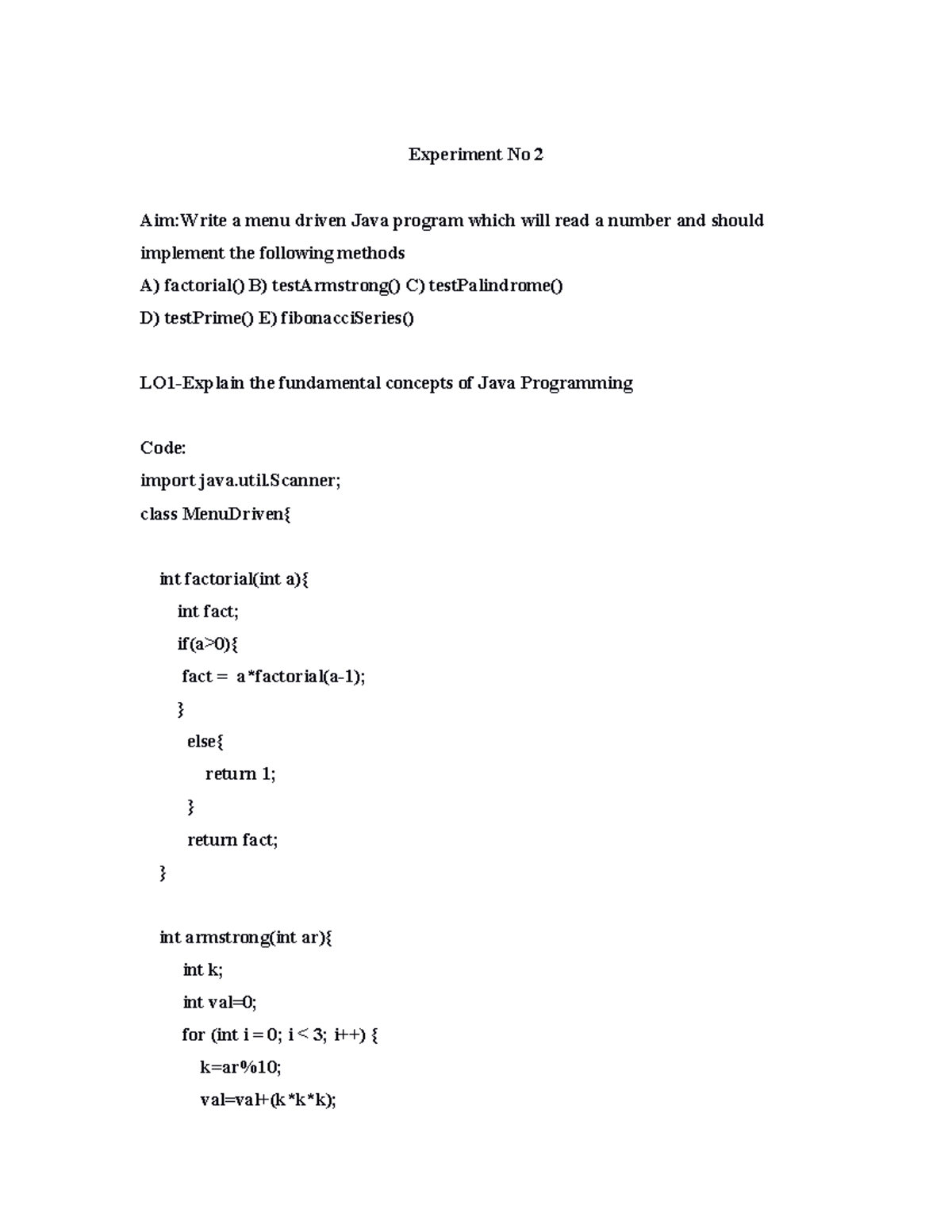 Create a class 'Student' with three data members which are name, age ...