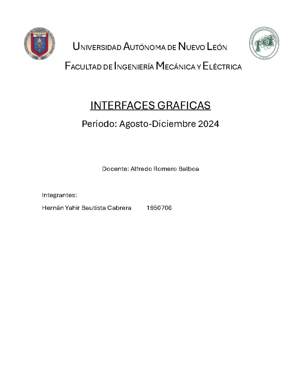 Entradas y Salidas - Acticidad fundamental de inge Balboa para interfas ...