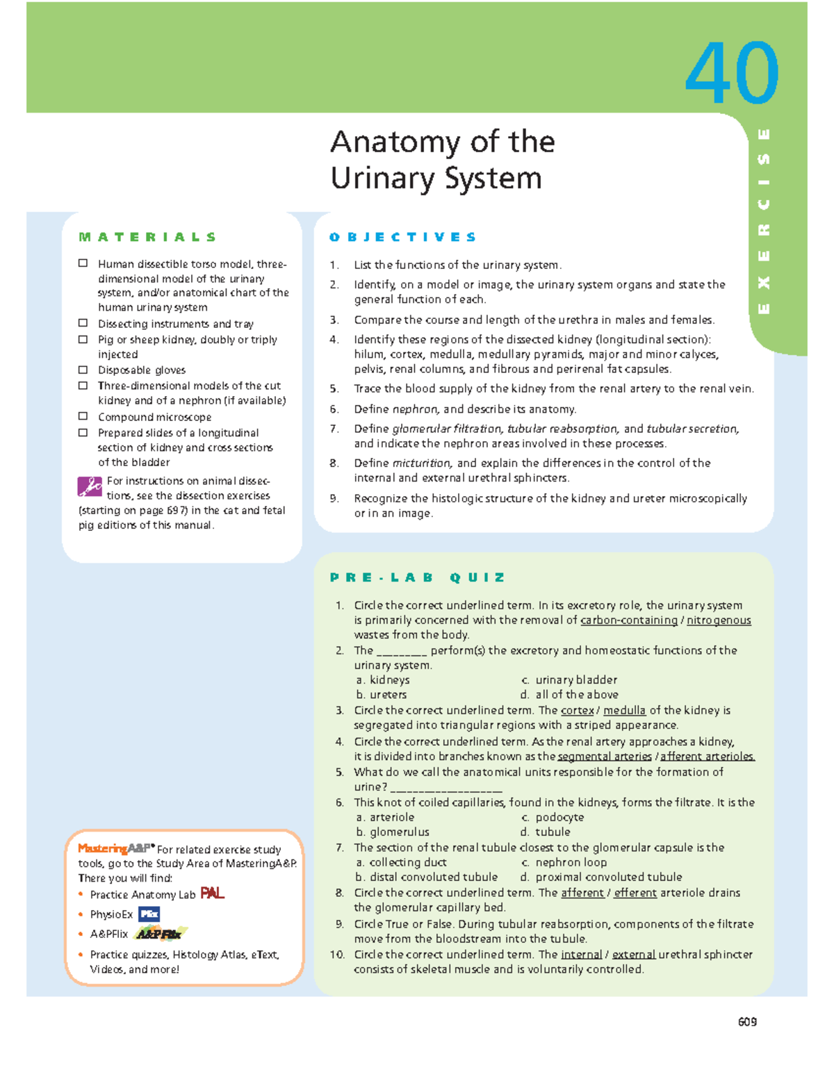 LAS 20 - Urinary System - It will be very helpful. Study it and you'll ...