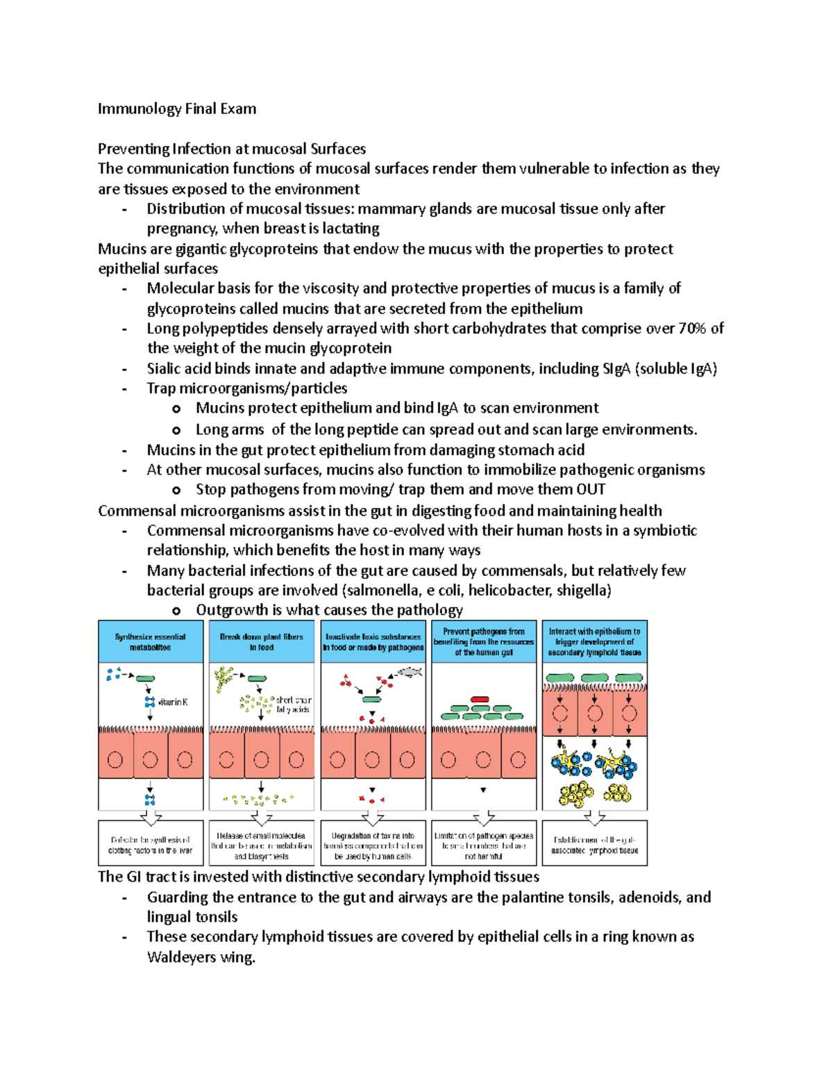 Immunology Final Exam - Discusses monoclonal antibodies and treatments ...