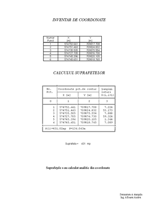 Topografie - TOPOGRAFIE GENERALĂ Conf. dr. MANEA RALUCA CUPRINS 3.7 ...