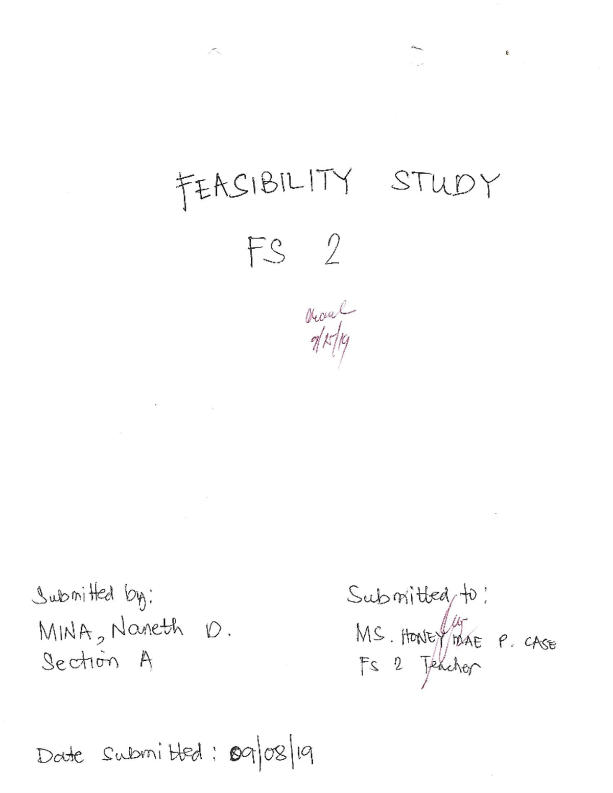 Principles of Learning FS2 Learning Episode 1 - Studocu