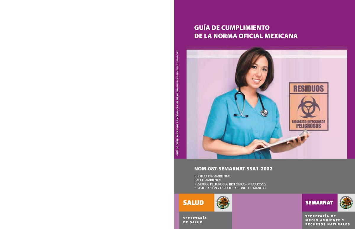 GUIA Semarnat Manejo RPBI - GUÍA DE CUMPLIMIENTO DE LA NORMA OFICIAL ...