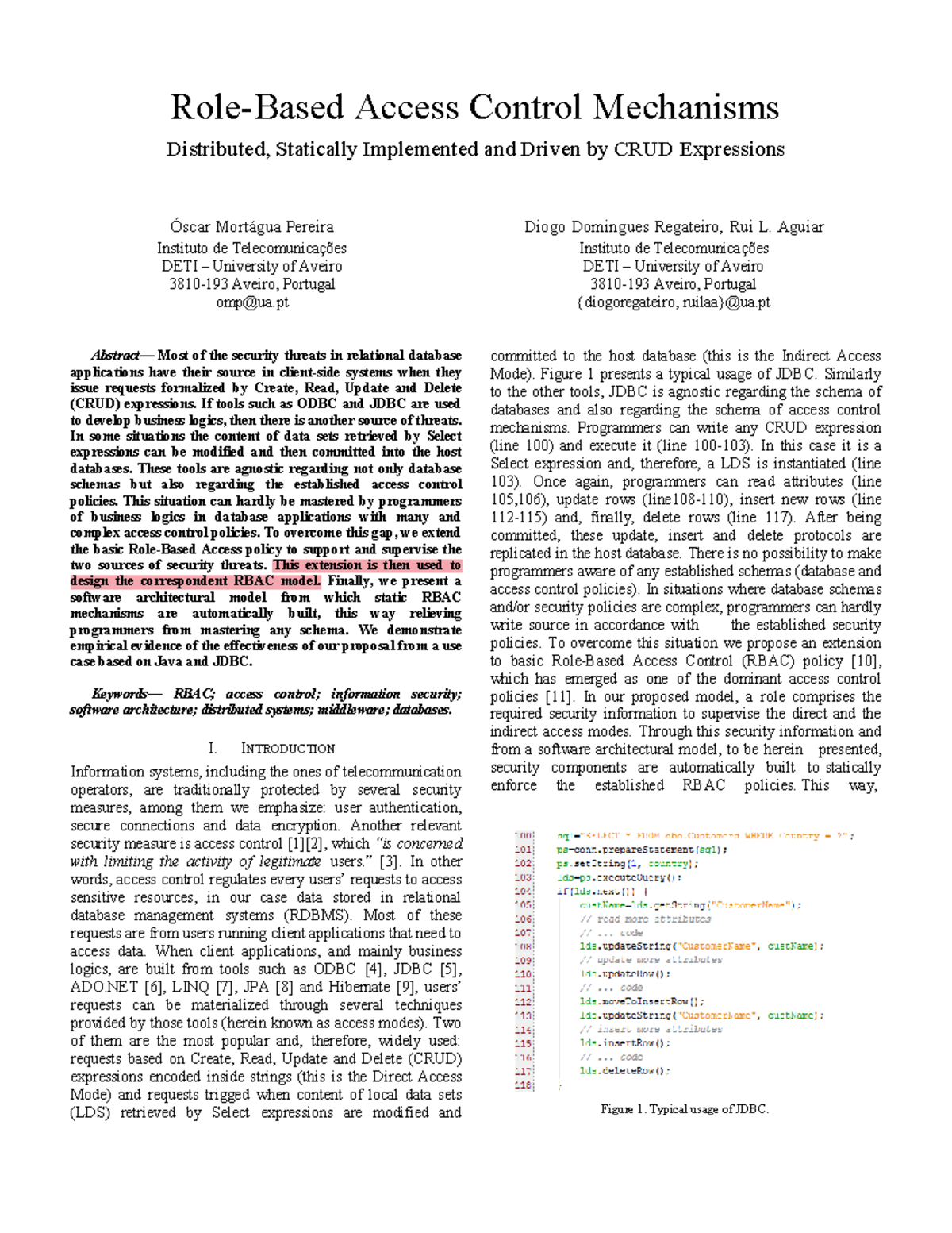 Role Based Access control mechanisms - Role-Based Access Control Mechanisms Distributed ...