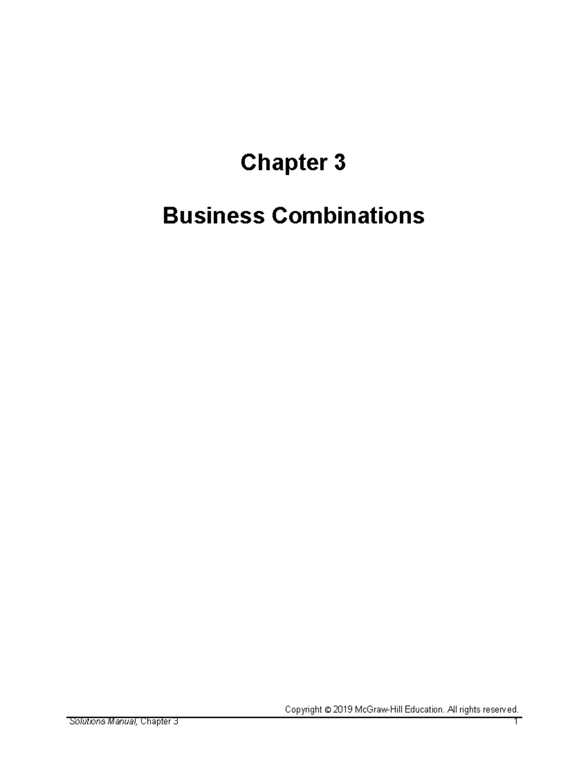 Modern Advanced Accounting in Canada, 9th Canadian Edition Darrell Herauf CH3 Solution Manual ...