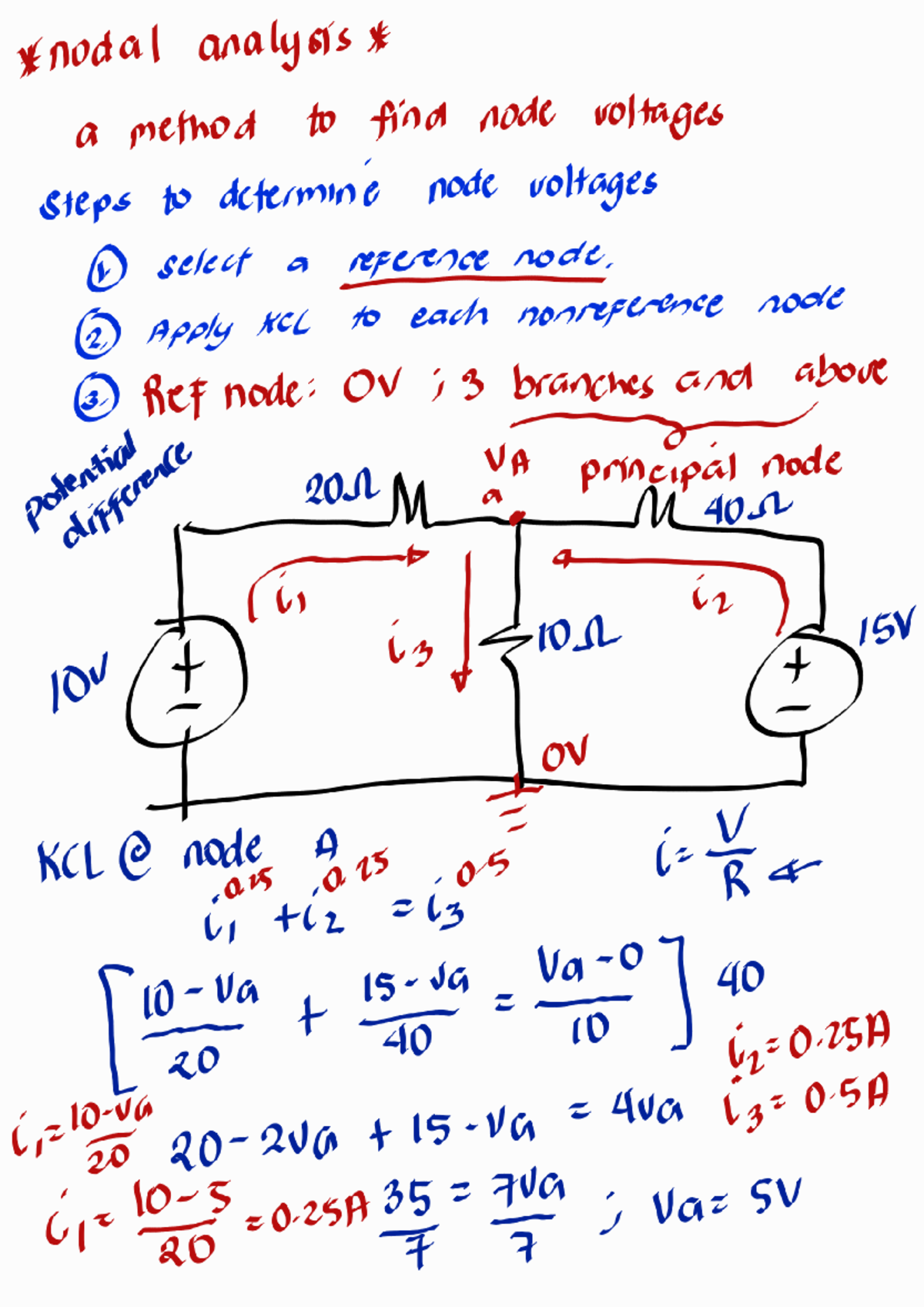 Notes 231114 100410-3 - Fundamentals on Electric Circuits - nodal ...