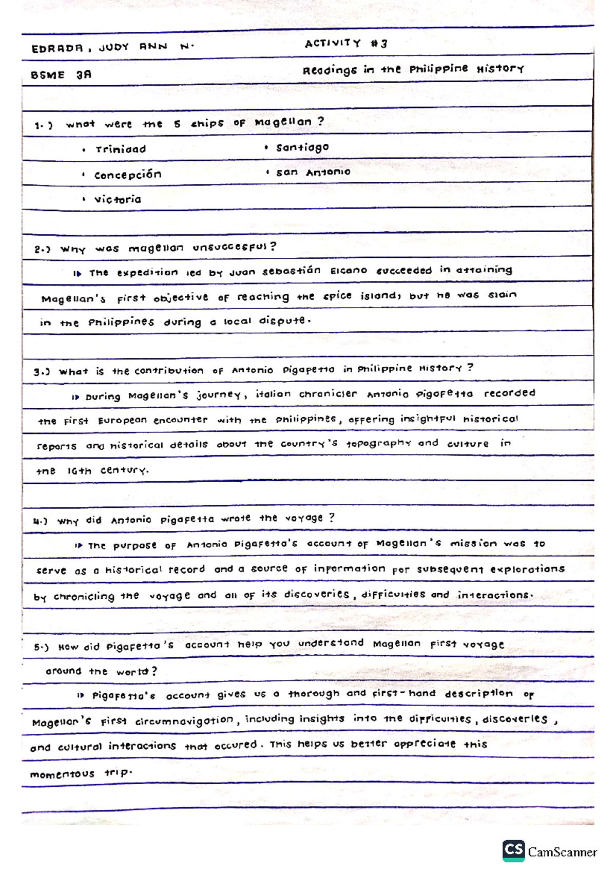 Edrada, JUDY ANN N. - BSME 3A - Activity 3 - Reading in the Philippine ...