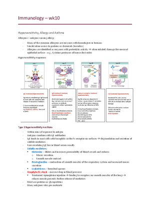 Lecture 13 Immune tolerance - Lecture 13 Immune tolerance ` Revision ...
