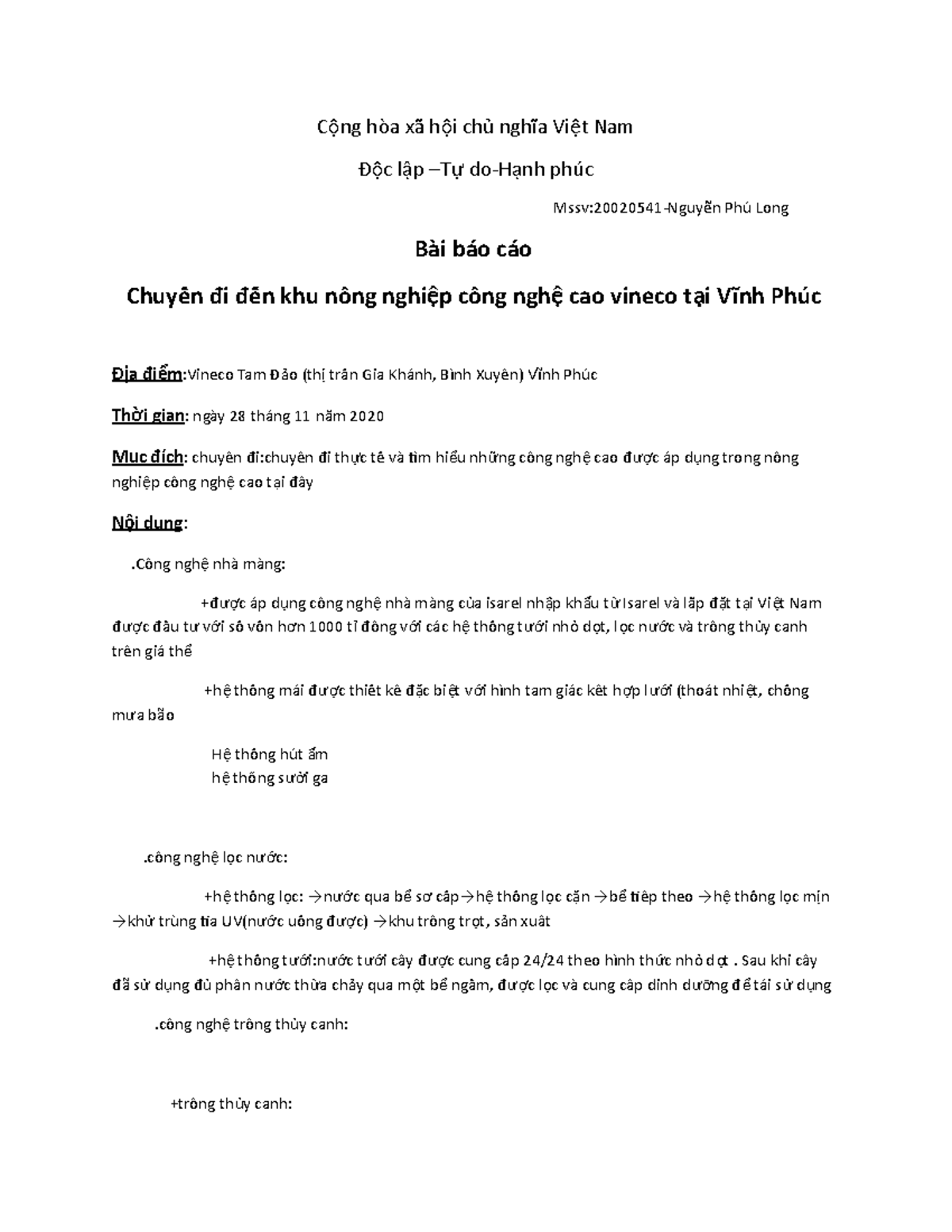 Bài báo cáo - đaiwbá - C ng hòa xã h i chộ ộ ủ nghĩa Vi t Namệ Đ c l p –Tộ ậ ự do-H nh phúcạ ...