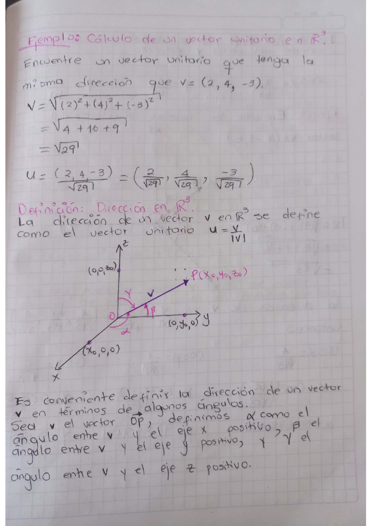 4 3 vectores en R^3 - Algebra lineal - Uni Pamplona - StuDocu