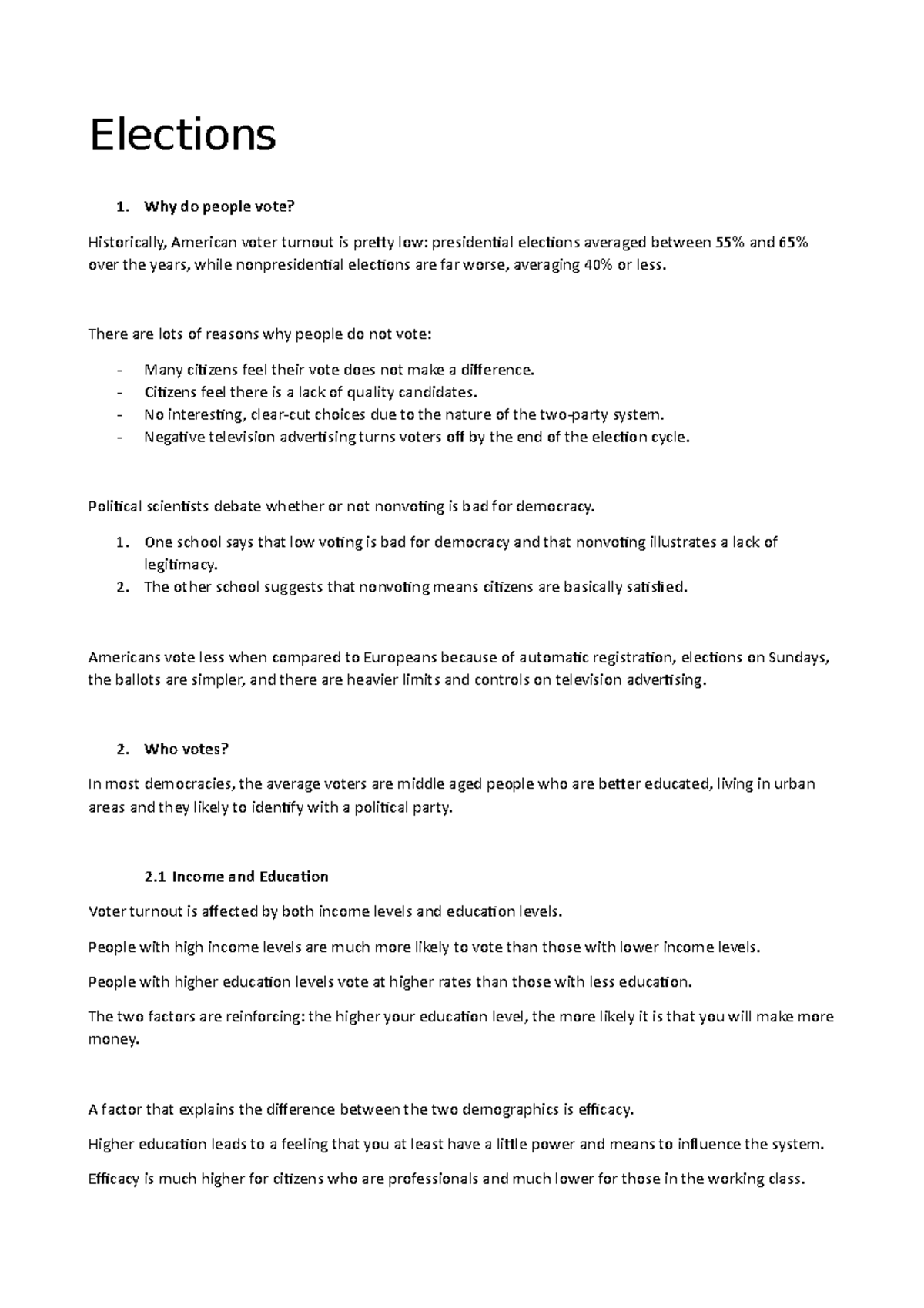 Ch.11 - Elections - Michael G. Roskin (Author),‎ Robert L. Cord (Author ...