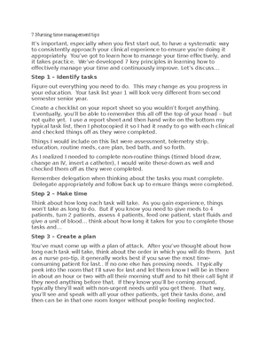 Prioritization Worksheet - Nursing 243 - NUR243 - Studocu