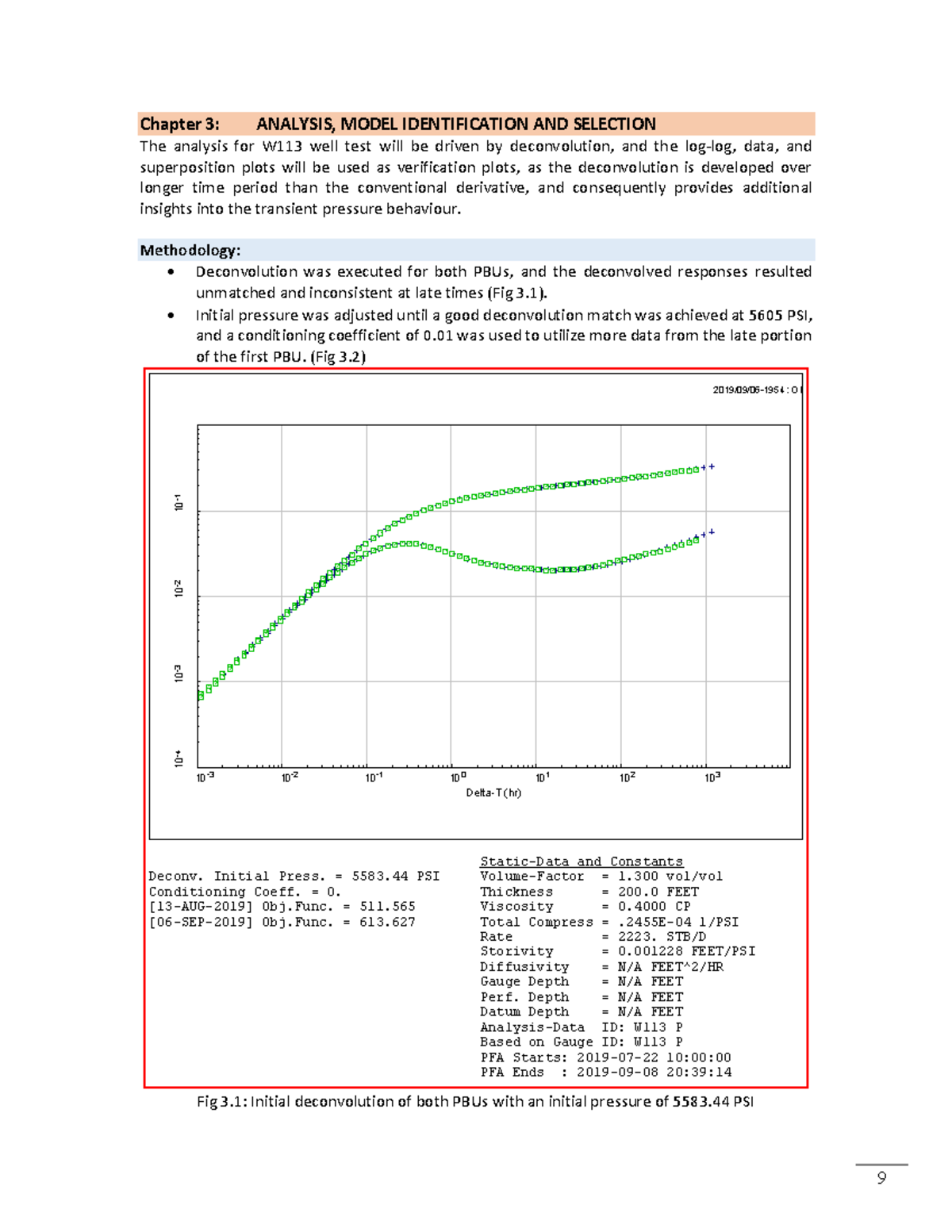 Practice assignment 2 - Reservoir models - Chapter 3: ANALYSIS, MODEL ...